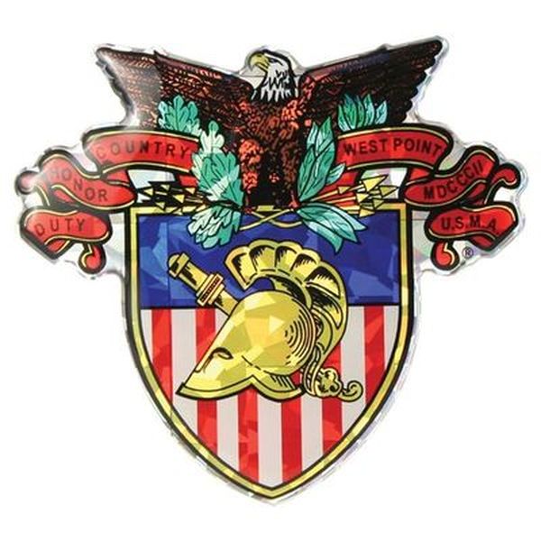West Point Crest Logo Reflective Domed Decal