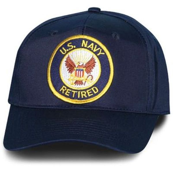 US Navy Retired Cap