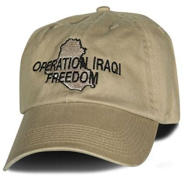 Operation Iraqi Freedom Cap, Map Outline