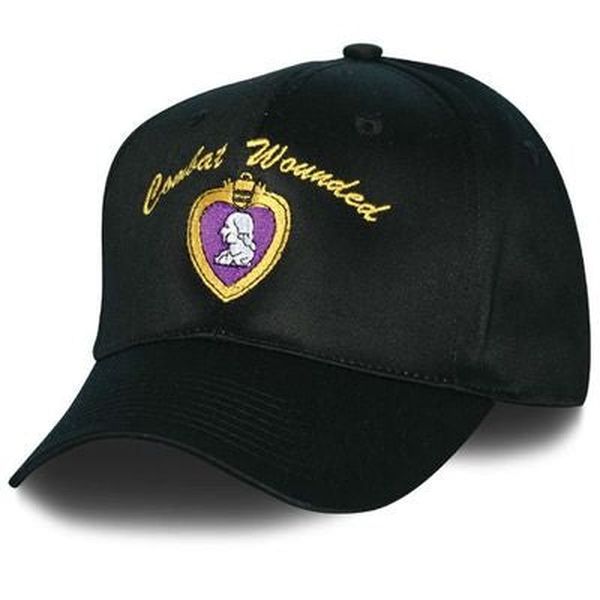 Combat Wounded Purple Heart Cap