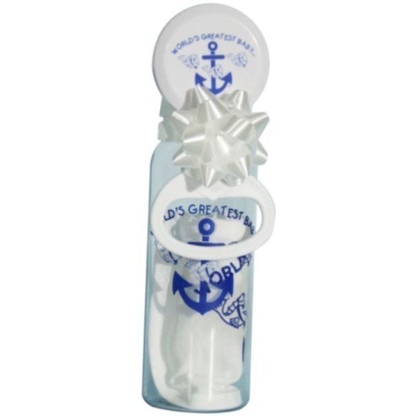 World's Greatest Baby with Anchor Baby Bottle Gift Set – Honor Country