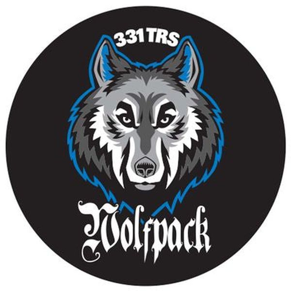 Wolfpack Button 331 Squadron Lackland TRS – Honor Country