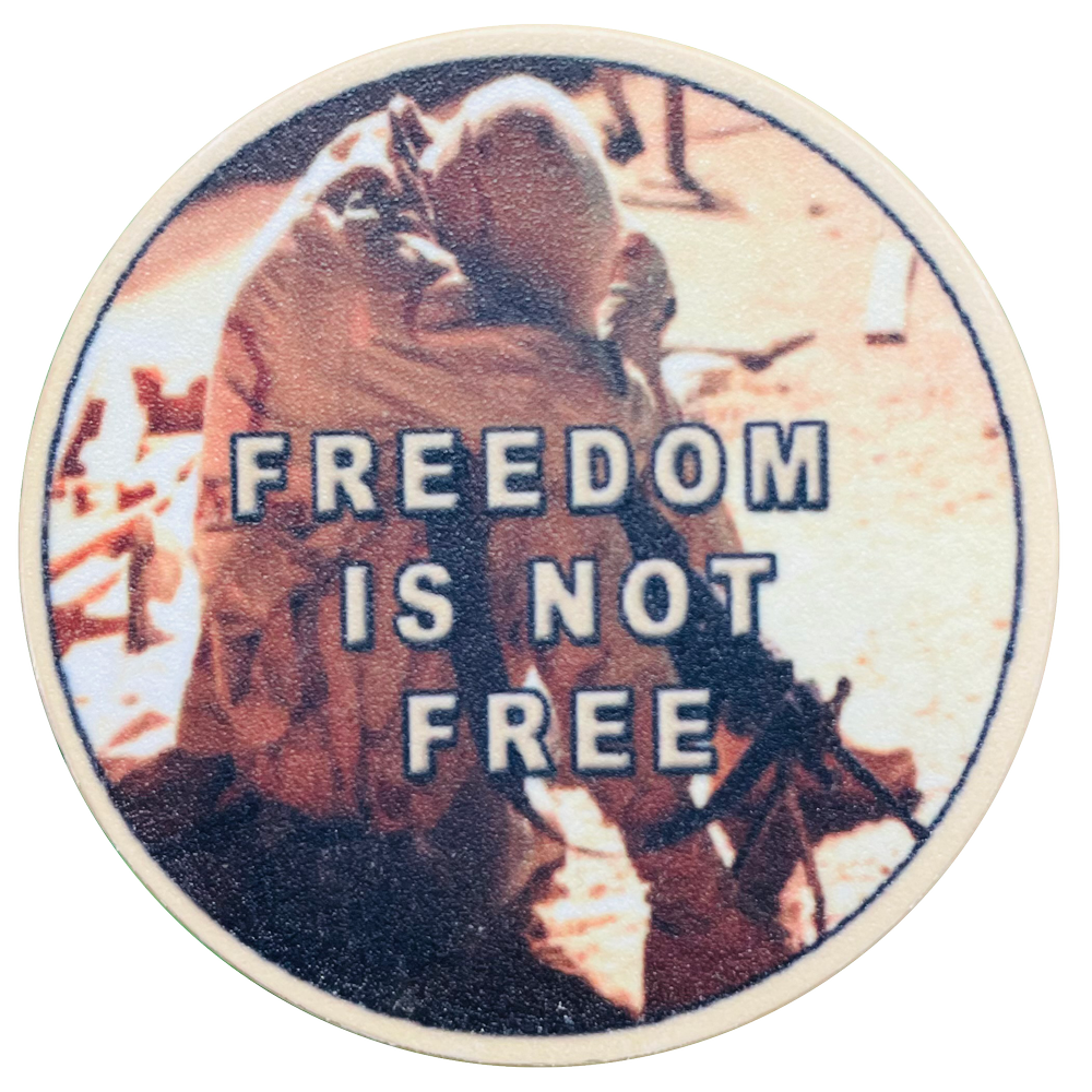 Freedom Is Not Free Challenge Chip – Honor Country