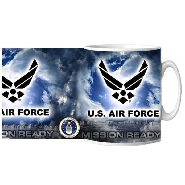 US Air Force Mission Ready Ceramic Mug 15 oz