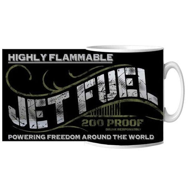 Jet Fuel - Highly Flammable Ceramic Mug 15 oz