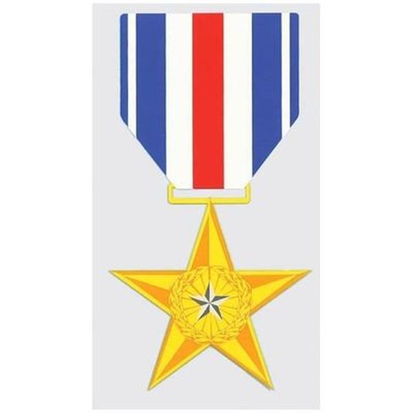 Silver Star Decal – Honor Country