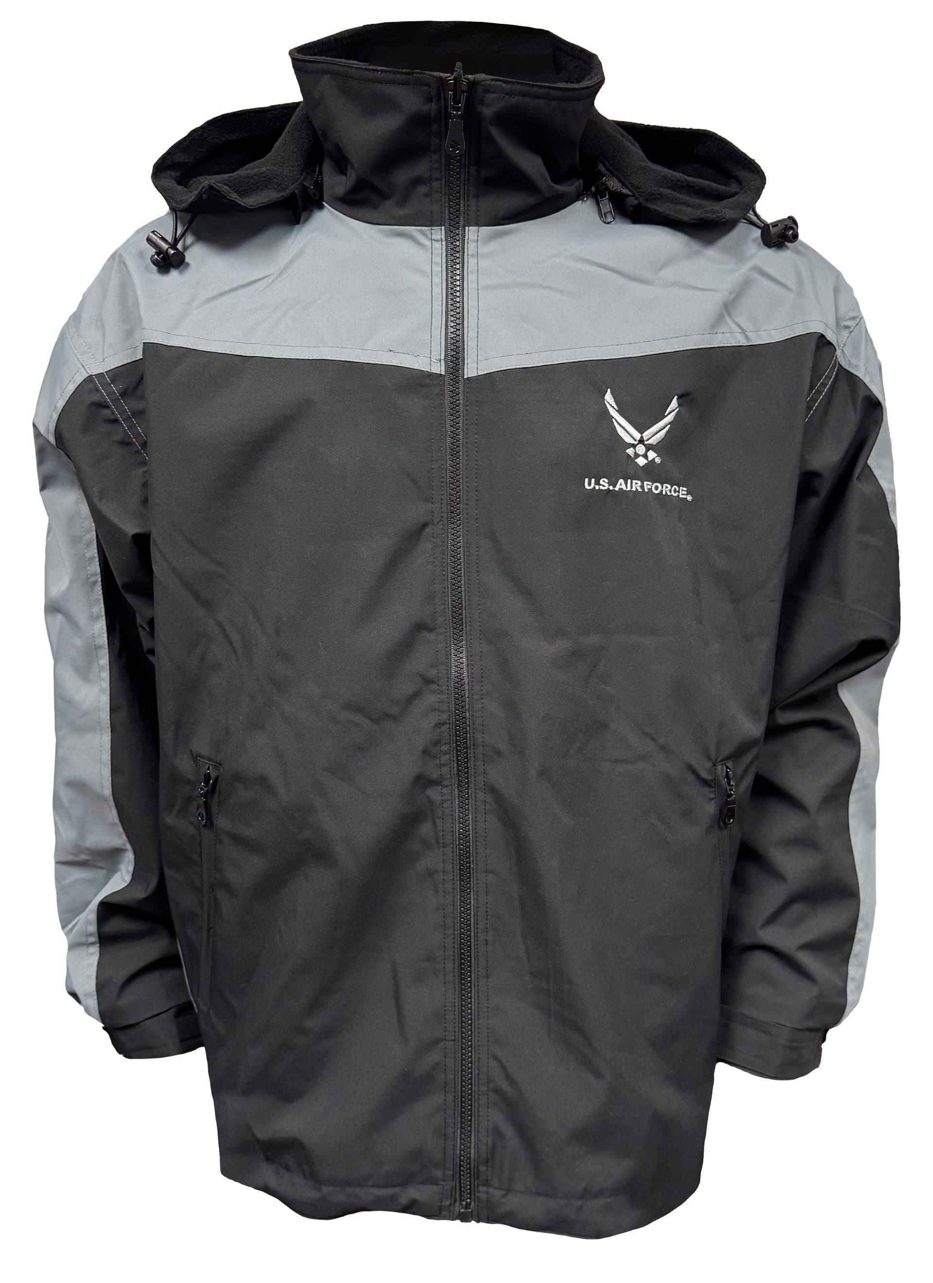 US Air Force Fleece Jacket, Reversible – Honor Country