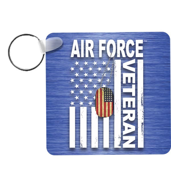 Air Force Veteran Key Chain