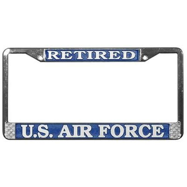 US Air Force Retired License Plate Frame – Honor Country