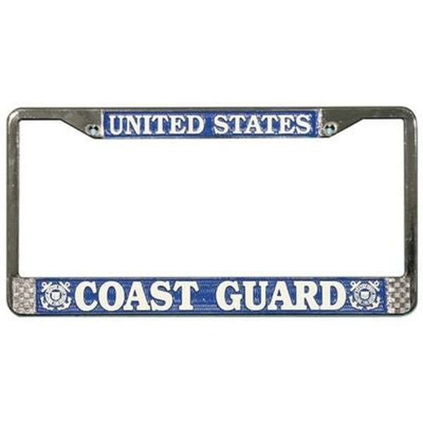 US Coast Guard License Plate Frame – Honor Country