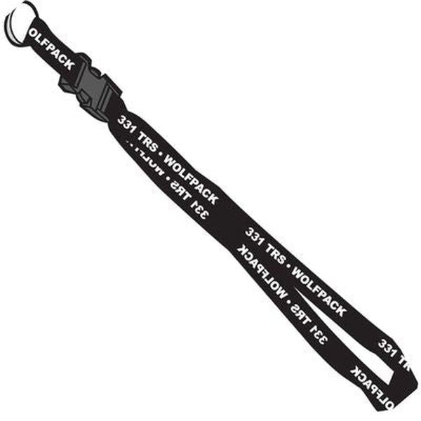 Wolfpack Removable Clasp Lanyard 331 Squadron Lackland TRS – Honor Country