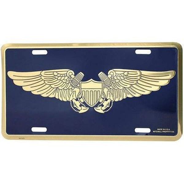 Navy Flight Officer License Plate – Honor Country