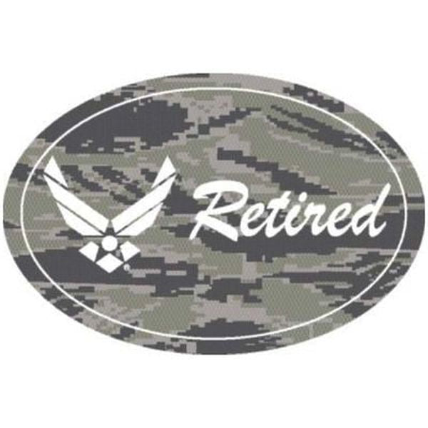 USAF Air Force RETIRED Oval Magnet