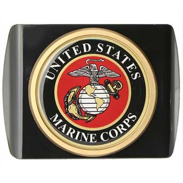 USMC Marine Corps Chrome Plated Hitch Cover