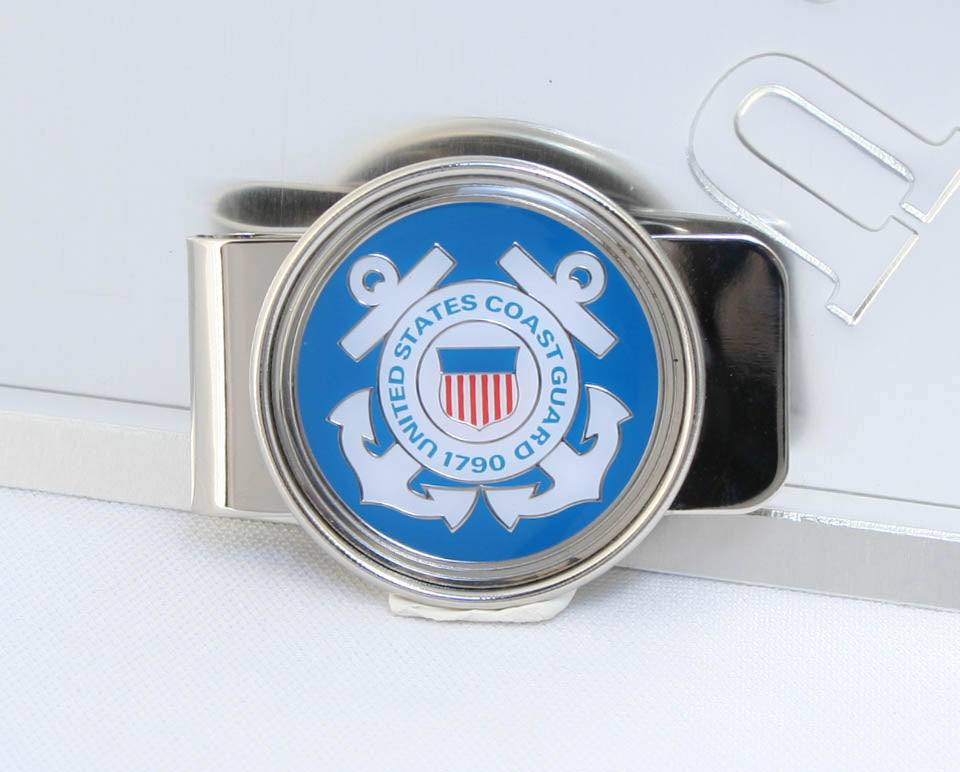 US Coast Guard Money Clip – Honor Country