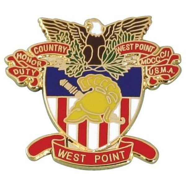 West Point Crest Lapel Pin
