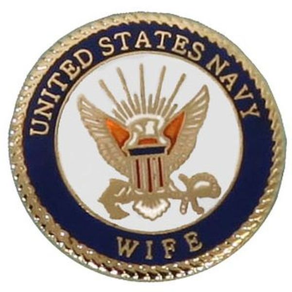US Navy Wife Lapel Pin – Honor Country