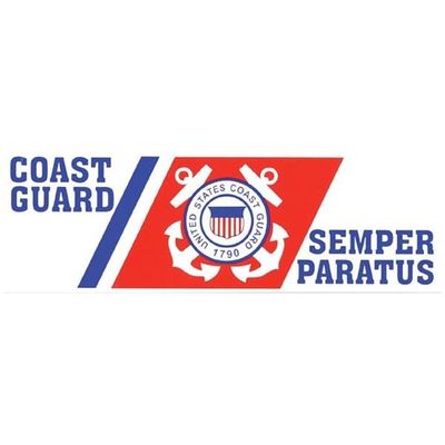 Coast Guard Semper Paratus Bumper Sticker – Honor Country