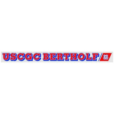 USCG Bertholf Decal, Window Strip – Honor Country