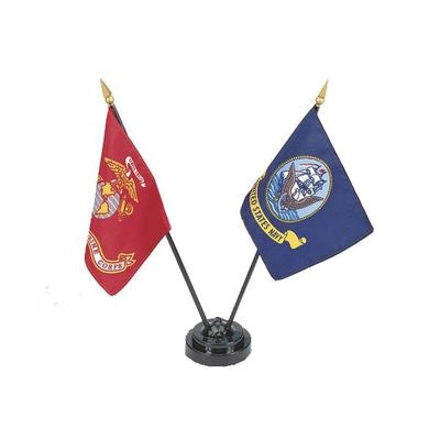 desk flags Base, 2 hole